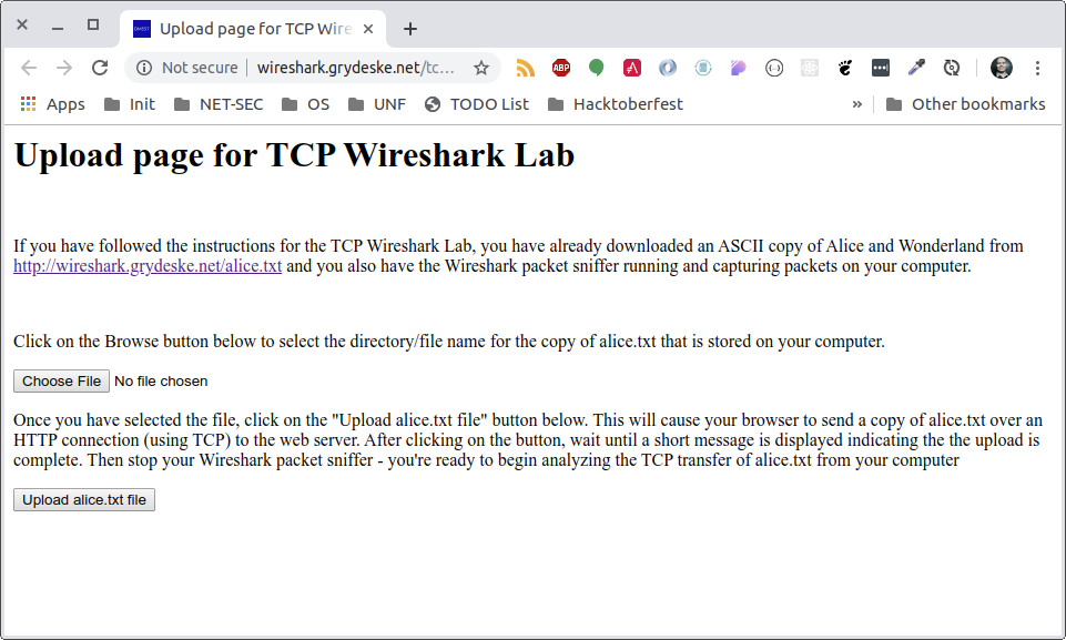 Wireshark TCP